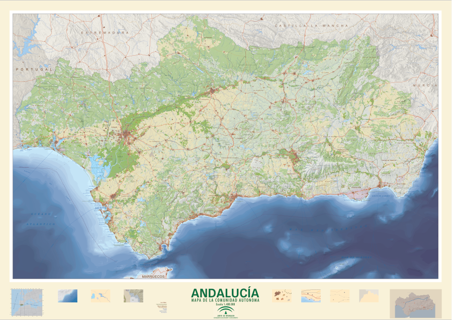 IECA / Junta de Andalucía » Nueva edición del Mapa Topográfico de ...