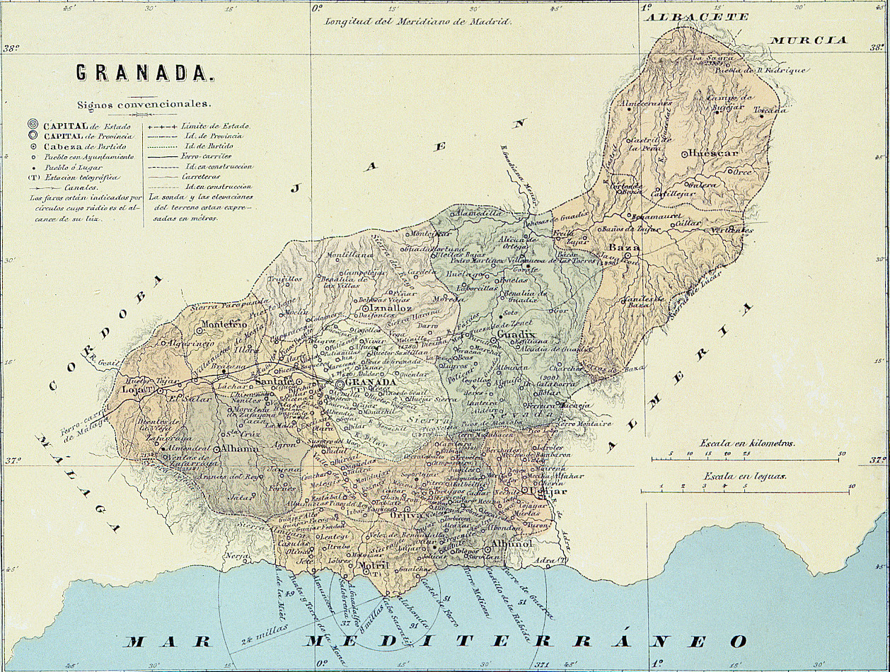 IECA / Junta de Andalucía » Andalucía, la imagen cartográfica: España ...